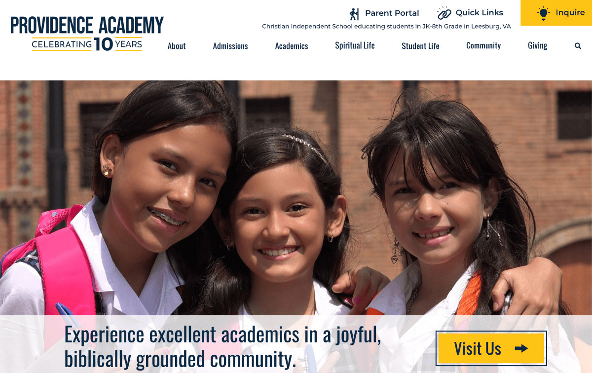 Home | Providence Academy